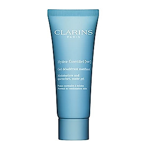 Clarins NEW Hydra-Essentiel Matte Gel|Intensely Hydrating & Mattifying|60 Seconds to Plumper Skin*|Softens & Refreshes|Double Dose of Hyaluronic Acid|Normal-Combination Skin|2.6 Ounces
