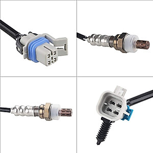 JDMON Compatible with O2 Sensor Oxygen Sensor Chevrolet GMC Cadillac Avalanche Silverado 1500/Tahoe/Sierra 1500/Yukon Upstream& Downstream Escalade 6.2L Replaces 213-4229,12609457,12611165,Set of 4