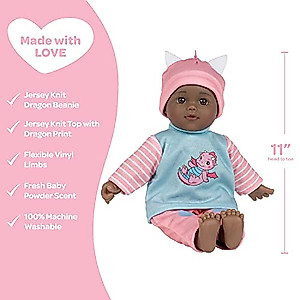 ADORA Little Love Baby Doll, Clothes & Accessories Set, Soft and Cuddly Doll with Sweet Baby Smeel and Machine Washable, Birthday Gift for Ages 1+ - Sweet Dragon