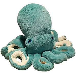 Octopus Stuffed Animals Octopus Plush Doll Toys Octopus Stuffed Toys Gift for Kids and Lovers for Birthday, Christmas, Valentine's Day(Green)