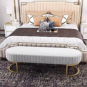 LeiJinNuo Queen Platform Bed Frame Upholstered Full Size Platform Bed Frame with Fabric Upholstered Square Stitched Headboard and Wooden Slats/Mattress Foundation/No Box Spring Needed/Easy Assembly