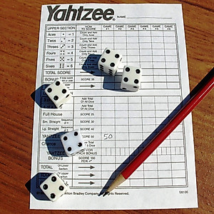 Yahtzee Board Games Bundled with Yahtzee Score Pads