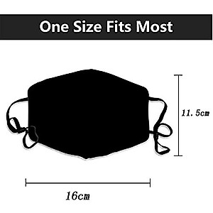 Walsent Kids Cute Print Adjustable Cotton Face Bandanas Washable for Face Mouth Protective Bandanas Children Outdoor Christmas Decorations