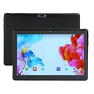 Diyeeni 10.1in Tablet, 4G Phone Call with Dual Sim Card Slot, 4G RAM 64G ROM for Android9.0 Kids Tablet, 5000mAh Battery, 5MP Rear Camera, WiFi Tablet, 1280x800 Resolution