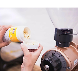 Urnex Grindz Professional Coffee Grinder Cleaning Tablets - 430 Grams - All Natural Food Safe Gluten Free - Cleans Burr and Casing - Help Extend Life of Your Grinder