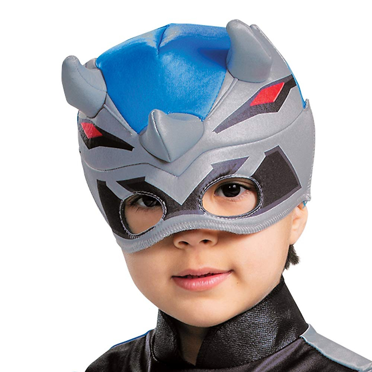 Disguise Blue Power Ranger Costume for Toddlers, Official Power Rangers Dino Fury Outfit with Mask Multicolored, Medium (3T-4T)