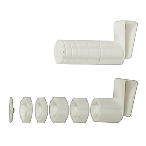 PF WaterWorks PF0990TankBRACEToilet Tank Support - Secure Toilet Tank - No Tools or Cutting RequiredWhite