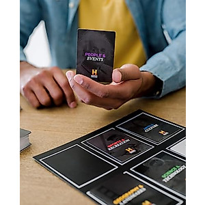 HISTORY Channel Trivia Game - 2000+ Fun General Knowledge Questions for Adults, Family and Teens in The Pursuit of Trivial Knowledge - The Perfect Party Card Game for Board Games Night with your Group