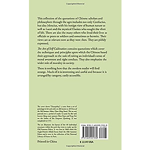 The Art of Self Cultivation: Quotations from Chinese Wisdom