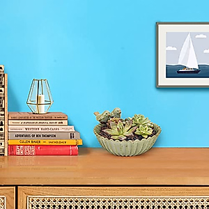 Small Bird Flower Pots Succulent Planters Special Design Fun Garden Animal Ceramic Pots with Hole for Home Office Desktop Decoration