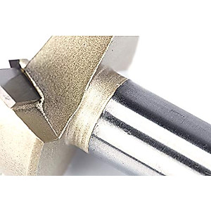 TOOLSTAR Forstner Drill Bits, Boring Carbide Drill Bits 48mm Woodworking Hole Saw Power Rotary Cutting Tool for Wood Plastic Plywood （Pack of 1）