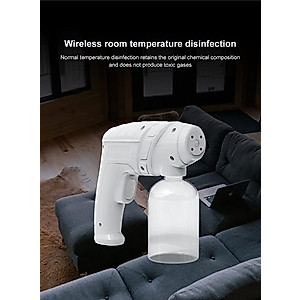 FGHE Disinfectant Sprayer, Handheld USB Rechargeable Atomizer Large Capacity Electric Sprayer,Nozzle Adjustable Sprayer for Home, Office, School or Garden