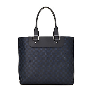 Louis Vuitton, Pre-Loved Damier Cobalt Cabas Voyage, Blue