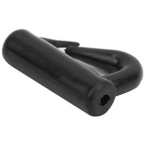 life 120Pcs Plastic Clevis Rotates Snaps in Black, Fast Change Snaps Hose Fittings Fishing Tackle