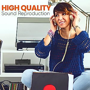 Pyle PP777 Phono Turntable Preamp Mini Electronic Audio Stereo Phonograph Preamplifier Input, RCA Output & Low Noise Operation Powered by 12 Volt DC Adapter