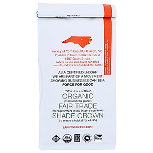 Larry's Beans, Coffee Espresso 17 Organic, 12 Ounce (Packaging May Vary)