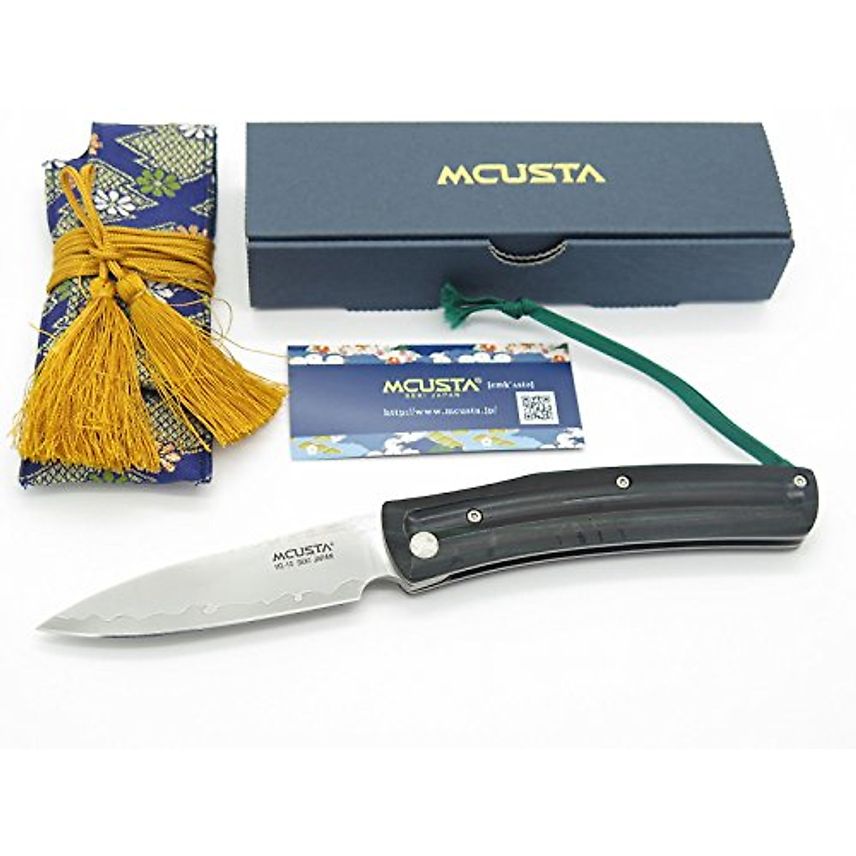 Mcusta Seki Japan Higonokami MC-193C VG-10 San Mai Higo Friction Folder Knife