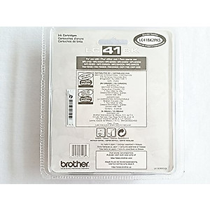 Brother Black -Ink -Cartridge - 2 Pack (LC41BK2PKS) - Retail Packaging