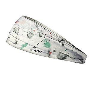 JUNK Brands Dysfunction Big Bang Lite Headband, One Size,White