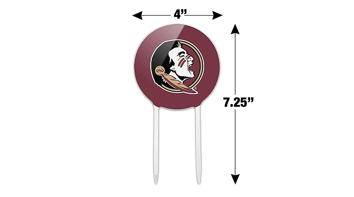 FSU Logo Cake Topper - Perfect for Celebrations