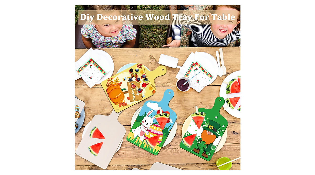 Mini Wooden Cutting Boards for Crafts and Kitchen Decor