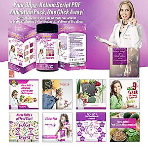 Nurse Hatty - Keto Strips – Fresh – USA-Made – High-Performance – eBook (250ct. Long)