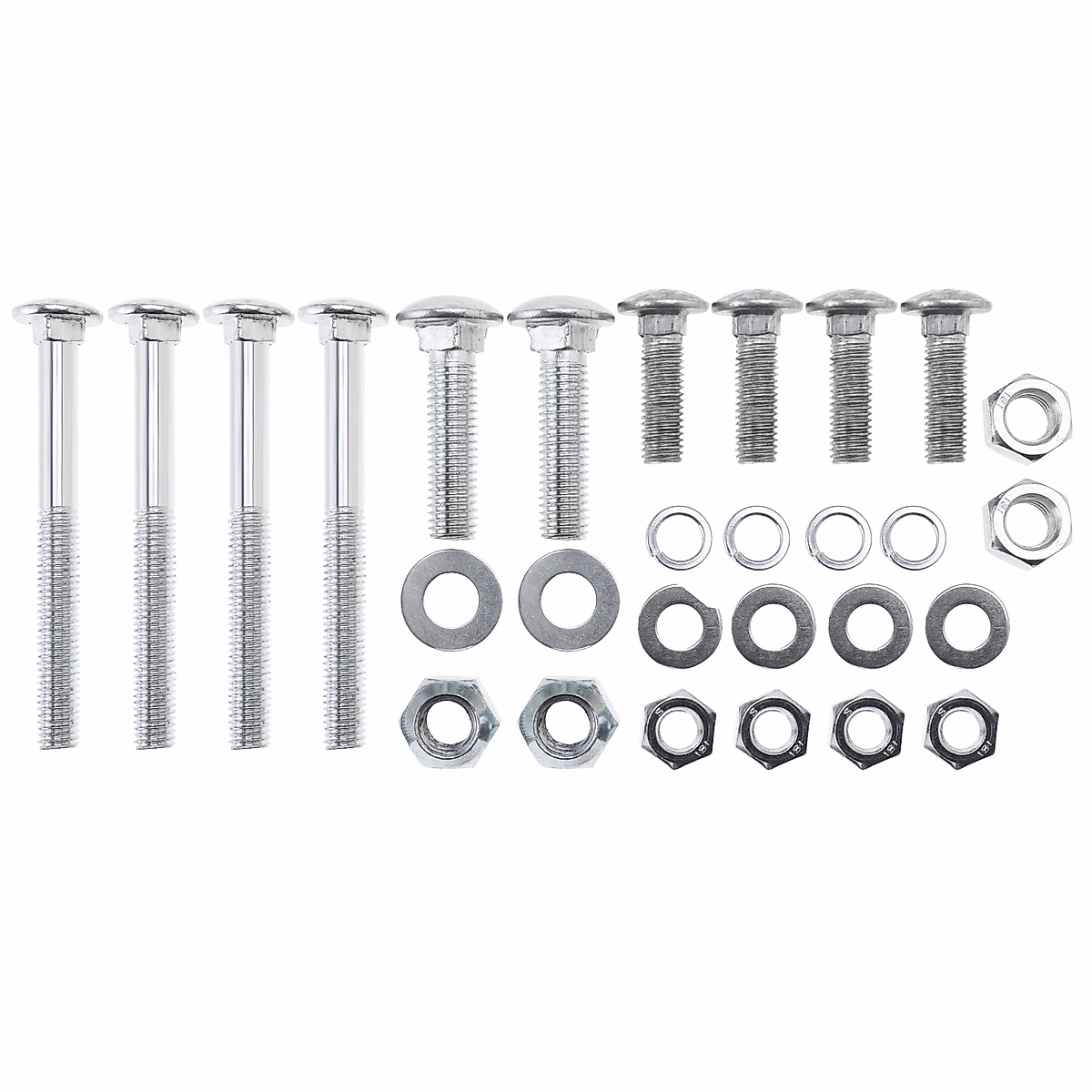 Yaegoo Spare Tire Carrier, Spare Tire Mount for 4 & 5 & 6 & 8 Lugs Trailer Wheels on 4" 4.5'' 4.75'' 5" 5.5" 6" 6.5" Bolt Patterns