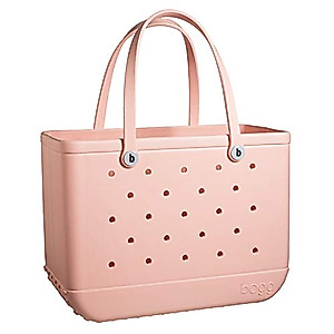 Bogg Bag Large Original Waterproof Washable Tip Proof Durable Open Tote Bag for the Beach Boat Pool Sports 19x15x9.5 | Peachy Beachy