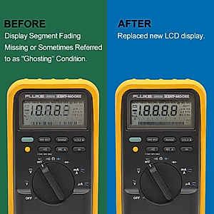 BENET Display Replacement for FLUKE 87 87- LLL Kent-Moore J-39200 Digital Multimeter, Green,Black