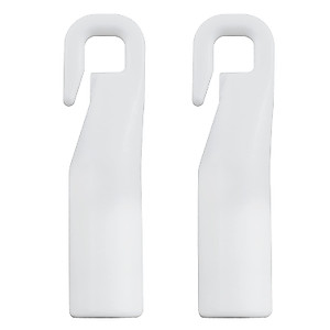 ZZLZX 2PCS Wand Hook Cap, Vertical Blinds Operating Rod Wand Stick, Vertical Blind Wand Rotating Rod Tip Hook fit for Dia. 0.9cm/0.35in Rod