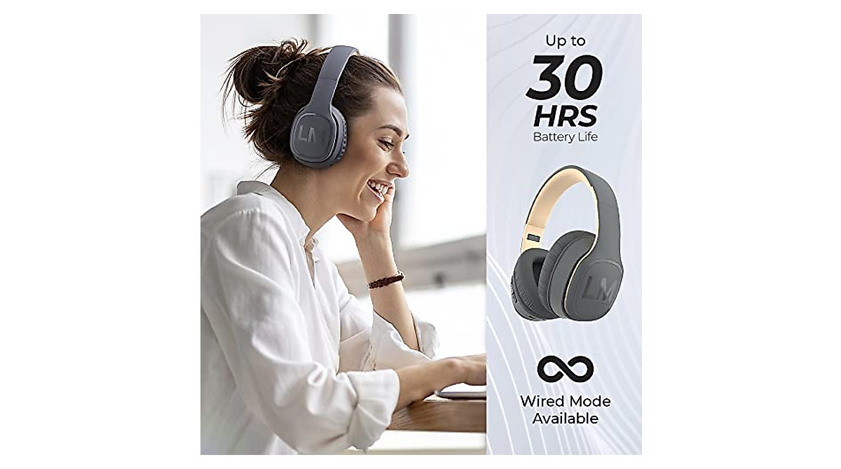 Louise&Mann Bluetooth Wireless Headphones - Comfort & Quality