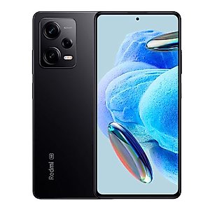 Xiaomi Redmi Note 12 Pro 5G + 4G (128GB + 6GB) Factory Unlocked 6.67" 50MP Triple Camera (Only Tmobile/Metro/Mint USA Market) + Extra (w/Fast Car Charger Bundle) (Midnight Black)