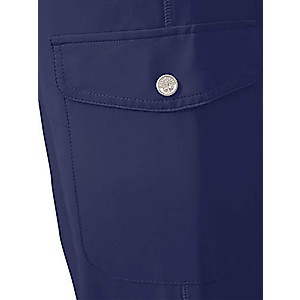 Healing Hands Jogger Scrubs for Women 7 Pocket HH360 Women’s 9154 Nikki Womens Joggers with Drawstring Navy L