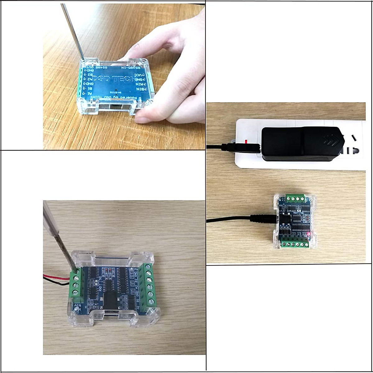 DSD TECH SH-RT102 RS485 Repeater Extender for Modbus Routing