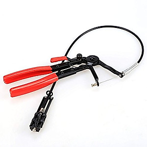 24" Flexible Hose Clamp Pliers Locking Tool Fuel Oil Water 2FT Long Reach