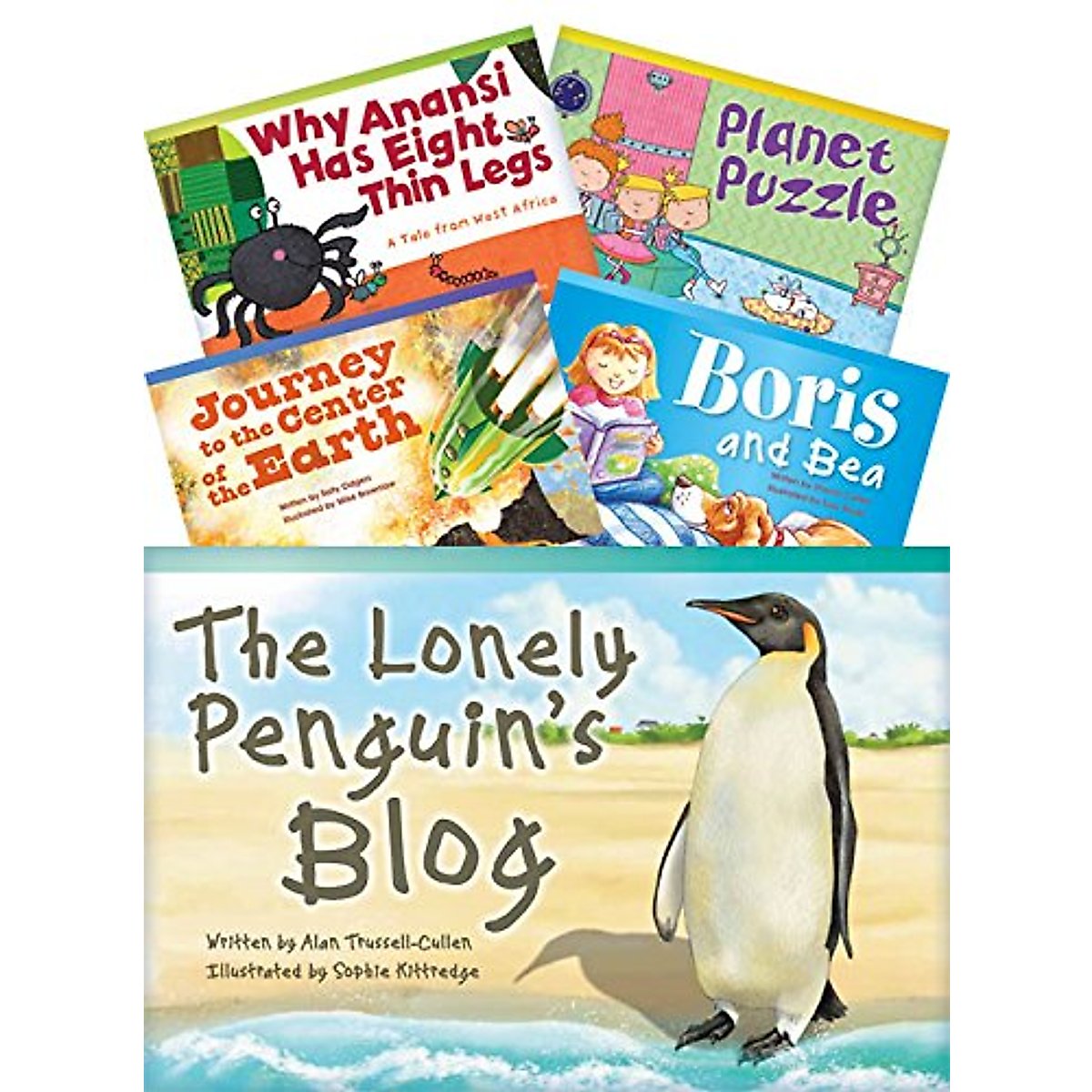Teacher Created Materials - Classroom Library Collections: Literary Text Readers Set 1 - 10 Book Set - Grade 2 - Guided Reading Level I - M