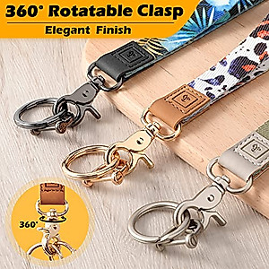 MNGARISTA Hand Wrist Lanyard Key Chain, Cool Keychain Wristlet, Wristlet Strap with Car Keychain, Original