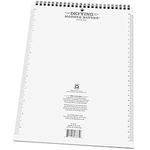 Rite In The Rain Weatherproof Legal Pad, 8.5" x 11", Gray Cover, Legal Pattern, 3 Pack (No. LP785X3), Grey