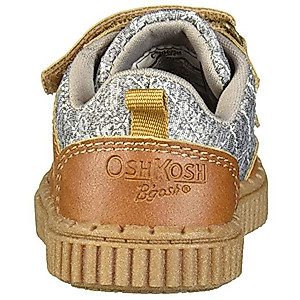 OshKosh B'Gosh Boy's Jasper Sneaker, tan/Grey, 12 M US Little Kid