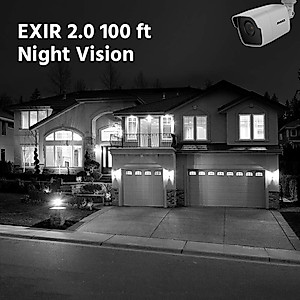 ANNKE 16 Channel 5MP Security Camera Systems H.265+ 5MP Lite DVR with 2TB Hard Drive, 16pcs 5MP Indoor Outdoor Surveillance Cameras, Easy Remote Monitoring, 100ft Super Night Vision