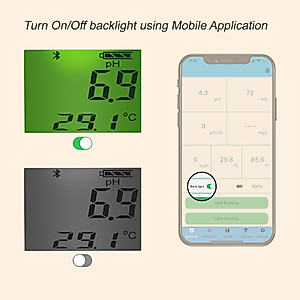 6-in-1 Bluetooth Swimming Pool Water Tester EC/Salinity/pH/ORP/Temperature/Chlorine Meter Wireless Floating Smart Pool Monitor Water Tester for Pools & Swim Spas