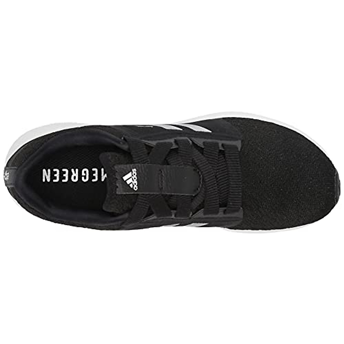 adidas Women's Edge Lux 4 Running Shoe, Core Black/White/Grey, 6