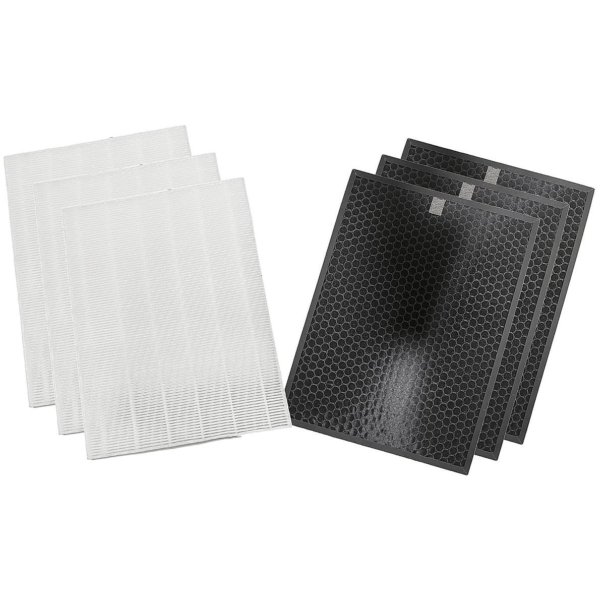 Nispira True HEPA Replacement Filter T Compatible with Winix HR900 Air Purifier Part 1712-0093-00, 3 Packs