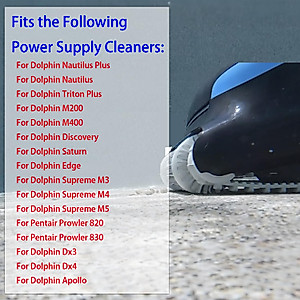 5898412LF 58984402L Power Cord Replacement, Compatible with Maytronics Dolphin Cleaner's Digital Power Supply, 10 Amps 125 Volts Black 3 Prong AC