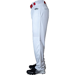 Rawlings | LAUNCH SERIES Full Length Baseball Pants | Adult Large | White