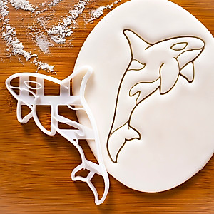 Orca cookie cutter, 1 piece - Bakerlogy