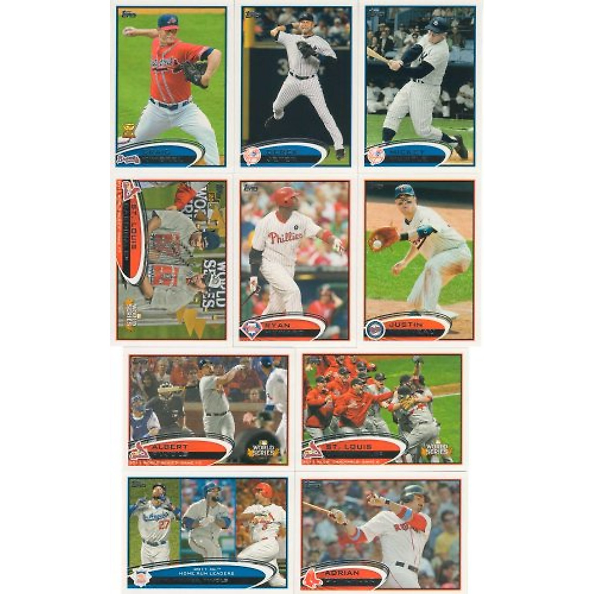 MLB Boston Red Sox 2012 Topps Fenway Factory Set