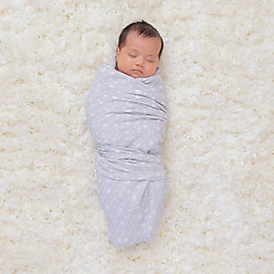 Baby Playpen & Baby Gate and Muslin Swaddle Blankets Bundled by Comfy Cubs