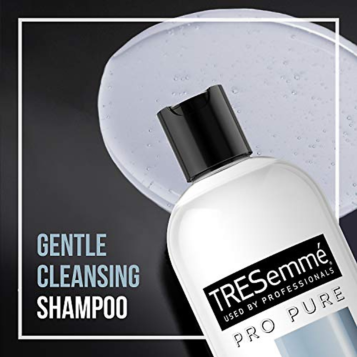 TRESemme Pro Pure Micellar Moisture Shampoo, Paraben and Dye Free, Daily Moisture for Dry, Dull Hair, Unisex, 16 fl oz