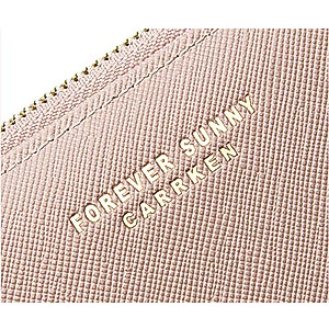 Wallets for Women Leather Cell Phone Case Holster Bag Long Slim Credit Card Holder Cute Minimalist Coin Purse Thin Large Capacity Zip Clutch Handbag Wallet for Girls and Boys Ladies (Black)